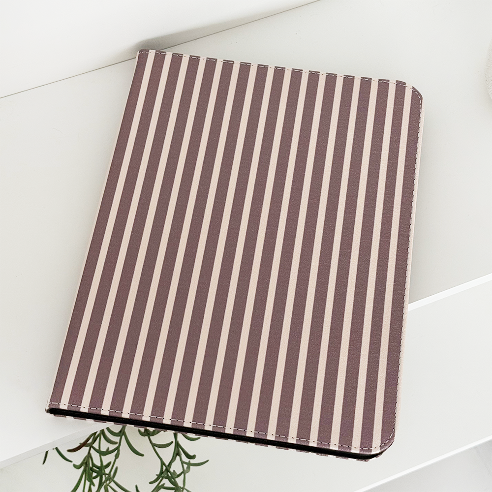 Chestnut Stripe iPad Case | Coconut Lane