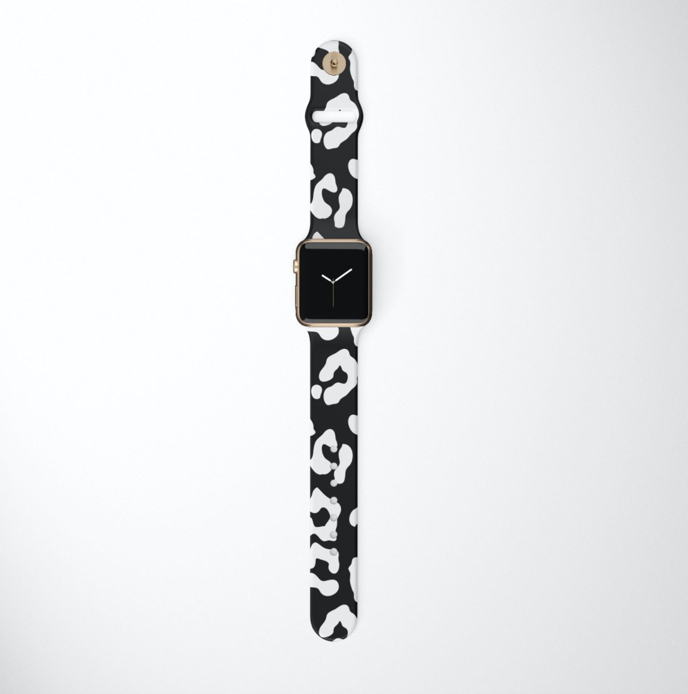 Black Leopard Apple Watch Strap – Coconut Lane